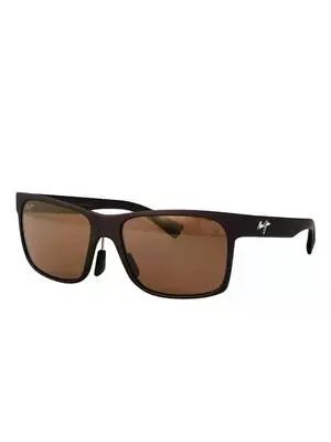 Maui Jim Rectangle-frame Sunglasses - Black