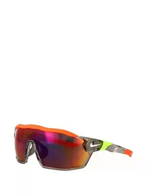 Nike Show X Rush Shield-frame Sunglasses - Orange