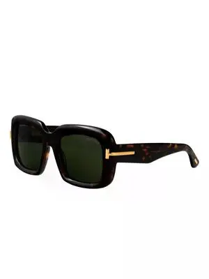 TOM FORD Square-frame Sunglasses - Brown