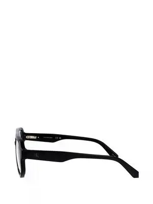 Calvin Klein Pilot-frame Geometric Glasses