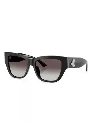 JIMMY CHOO Crystal-embellished Cat-eye Sunglasses