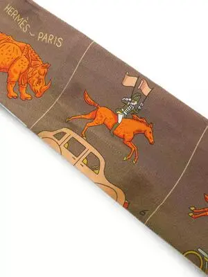 Hermès 2000s Parade Twilly Scarf