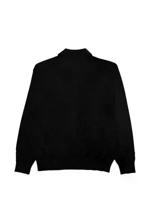 Chrome Hearts Switchblade Leather-patch Cardigan