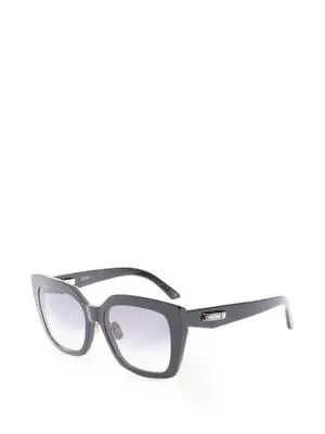 Dior 2010s Square-frame Sunglasses - Black