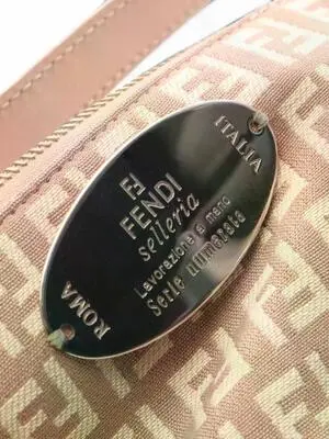 Fendi 2000s Zucchino Accessory Tote Bag