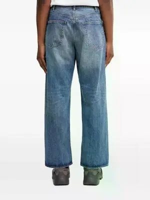 BEAMS Distressed-effect Jeans