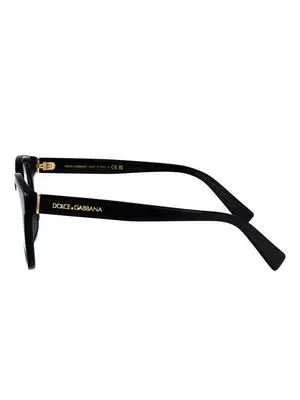 Dolce & Gabbana Acetate Round-frame Glasses