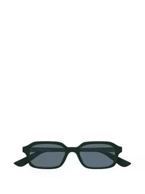 Alexander McQueen Rectangle-frame Sunglasses - Green