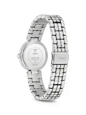 Guess Silver-tone Analog Watch