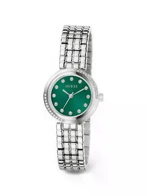 Guess Silver-tone Analog Watch