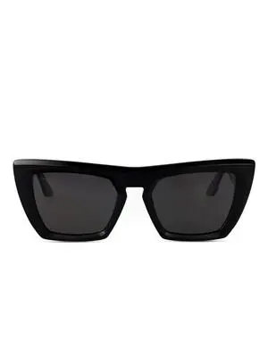 Gcds Square-frame Sunglasses - Black