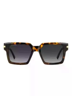 Dsquared2 Tortoiseshell Square-frame Sunglasses - Brown