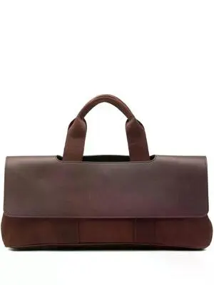 Hermès Toile And Swift Valparaiso Long Mm Handbag - Brown