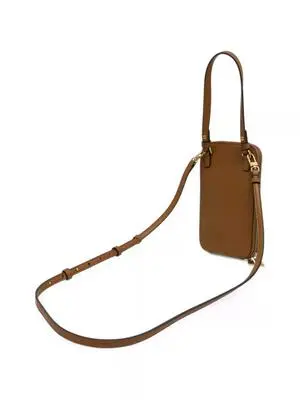 Pinko Love Birds Leather Phone Bag