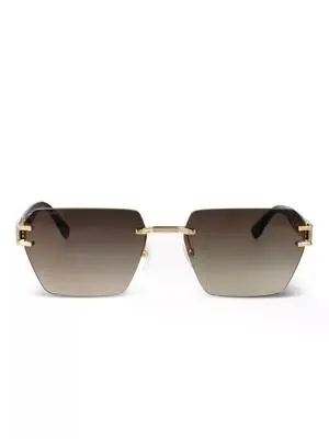 Dsquared2 Rimless Logo Detail Sunglasses