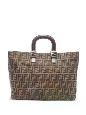 Fendi Zucca Monogram Tote Bag