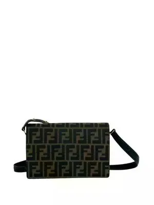 Fendi 20th Century Zucca Canvas Shoulder Bag