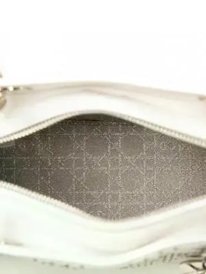 Dior 2003 Medium Calfskin Studded Lady Satchel