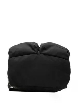 Burberry Nylon And Leather Trimmed Backpack