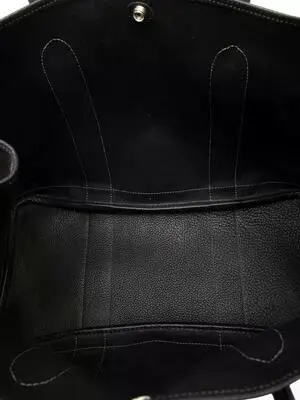 Hermès 2006 Toile And Negonda Garden Party 36 Tote Bag - Black