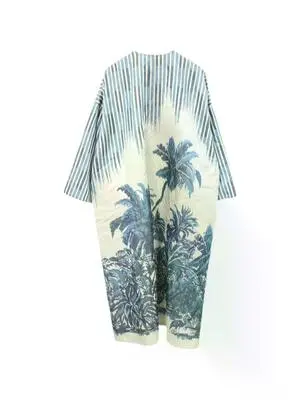 Dior 2010s Reversible Gown Coat - Blue