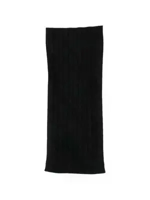 HUGENBERG Cable-knit Scarf - Black