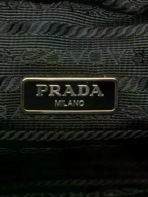 Prada 2013-2026 Saffiano Trimmed Re Nylon Travel Pouch