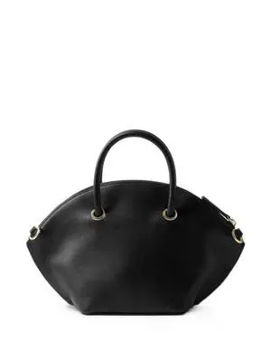 Claudie Pierlot Smooth Leather Handbag With Gold-tone Hardware