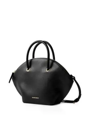 Claudie Pierlot Smooth Leather Handbag With Gold-tone Hardware