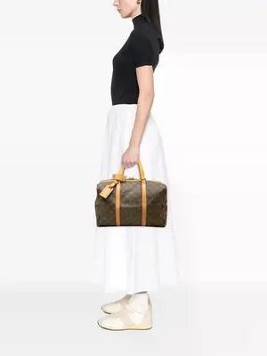 LOUIS VUITTON Monogram Sac Souple 35 Travel Bag