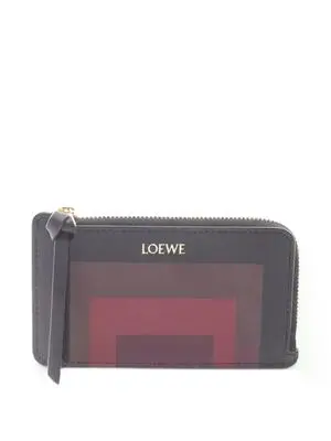 Loewe 2020s Leather Card Case - Black