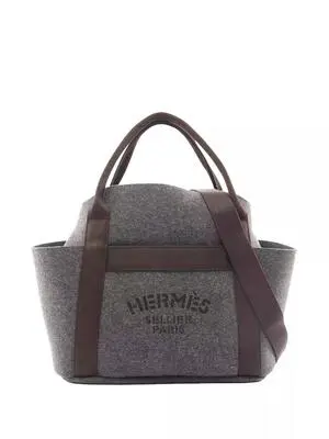 Hermès Felt Groom Bag Satchel