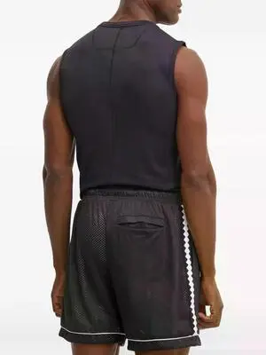 PUMA Logo Print Mesh Shorts
