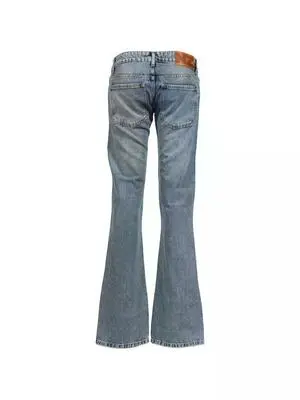 Natasha Zinko Treated Flared Jeans