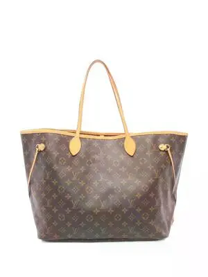 LOUIS VUITTON 2007 Gm Neverfull Monogram Tote Bag - Brown