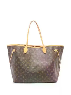 LOUIS VUITTON Monogram Canvas Neverfull Gm Tote Bag - Brown