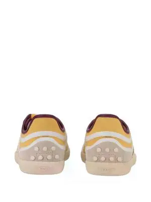 TOD'S Panelled Logo Patch Sneakers