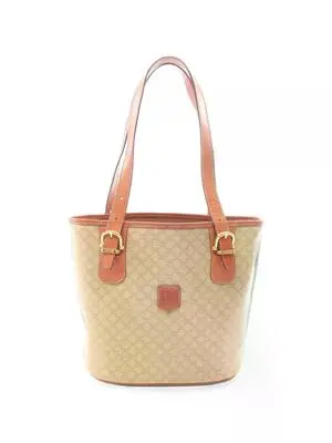 Celine 2000s Macadam Tote Bag - Neutrals