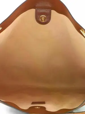 Gucci Rajah Chain Leather Large Tote Bag