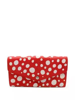LOUIS VUITTON Yk Portefeuille Sarah 2021s Bi-fold Wallet - Red