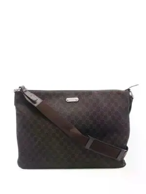 Gucci 2000s Gg-pattern Messenger Bag