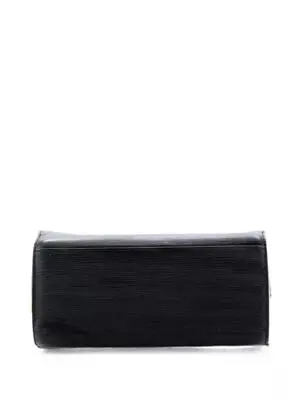 LOUIS VUITTON Pont Neuf Handbag Epi Leather Satchel - Black