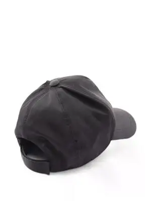 Prada 2010s Logo-embroidered Baseball Cap - Black