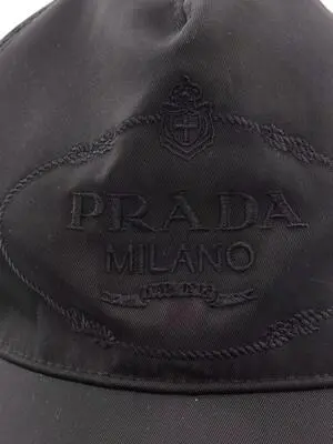 Prada 2010s Logo-embroidered Baseball Cap