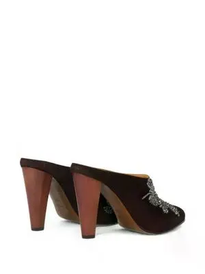 Ralph Lauren Ashtyn Heeled Mules