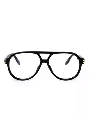 Marc Jacobs Metal-detail Pilot Frames - Black