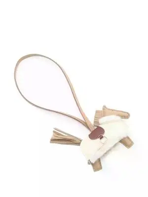 Hermès Rodeo Horse Bag Charm - Neutrals