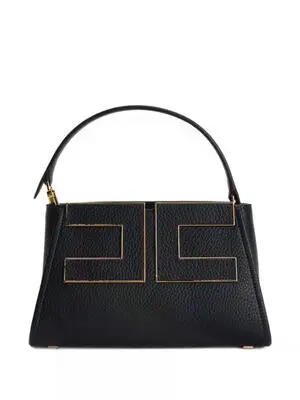 Elisabetta Franchi Logo-plaque Tote Bag - Black