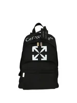 Off-White Logo-print Backpack - Black