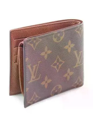 LOUIS VUITTON Marco Nm Monogram Wallet - Brown